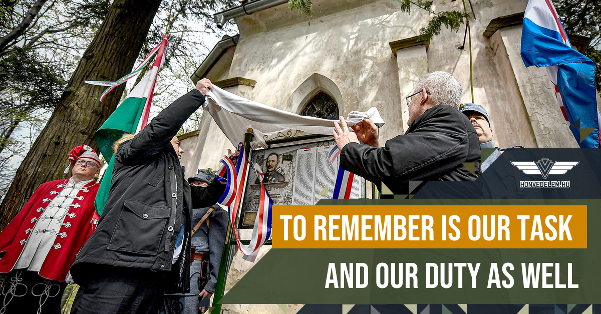 To remember is our task and our duty as well
