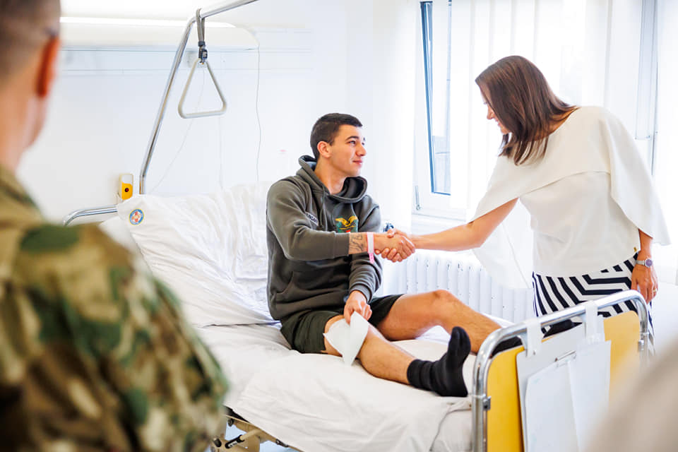 Get well soon, Hungarian soldiers!