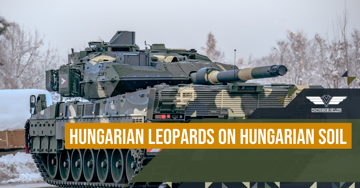 Hungarian Leopards on Hungarian soil