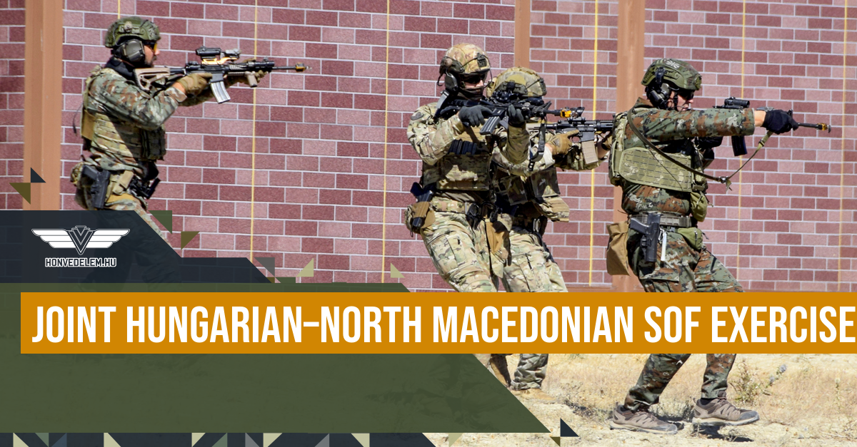 Joint Hungarian–North Macedonian SOF exercise