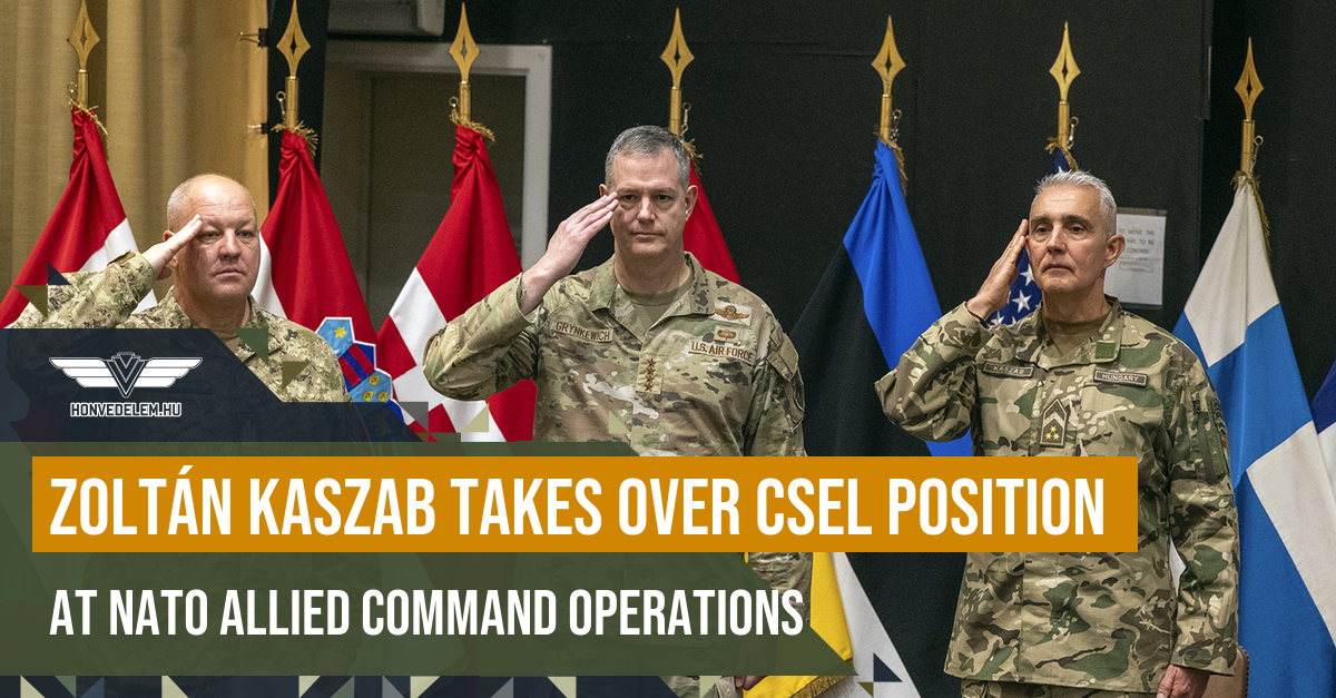 Zoltán Kaszab takes over CSEL position at NATO Allied Command Operations