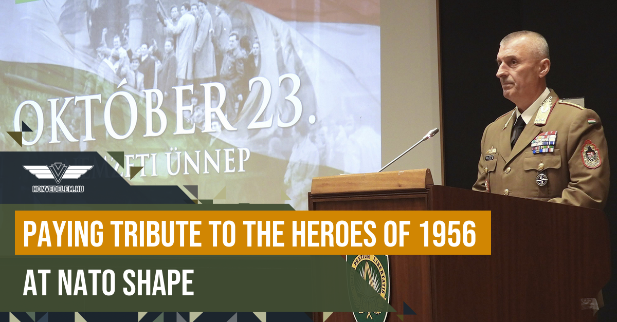 Paying Tribute to the Heroes of 1956 at NATO SHAPE
